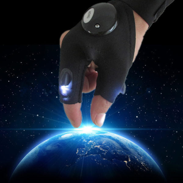 Flashlight Finger Gloves-glovelite led glove- The Exceptional Store