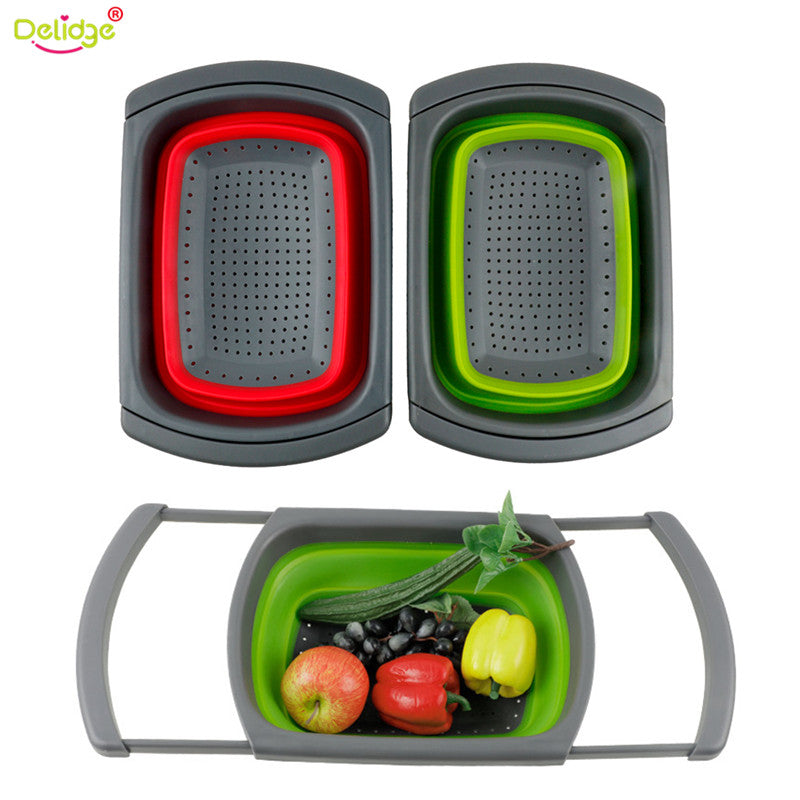 Collapsible Kitchen Colander-kitchen strainer-The Exceptional Storage ...