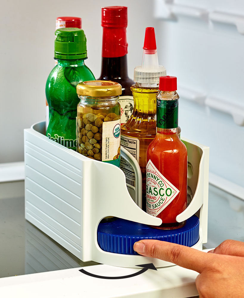 Rotating Kitchen Storage Caddy-pantry organizer-The Exceptional Store